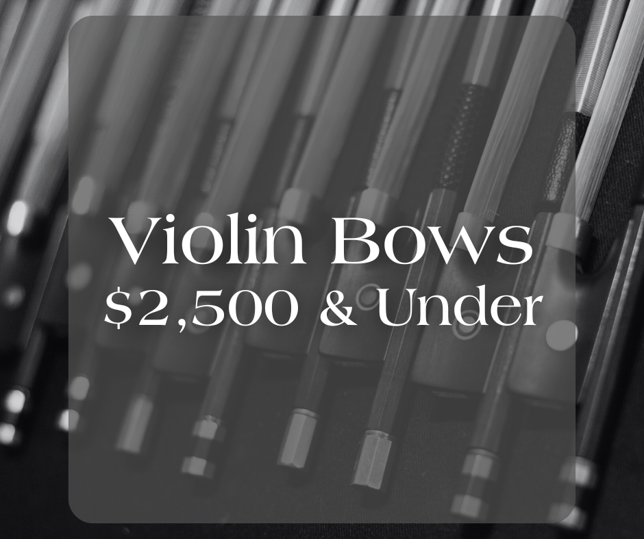 Violin Bows - $2,500 and Under – The Violin Shop